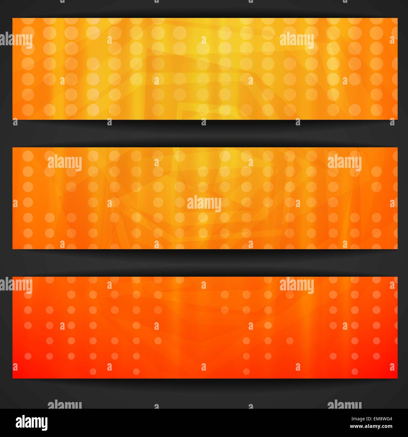 Orange banner hi-res stock photography and images - Alamy