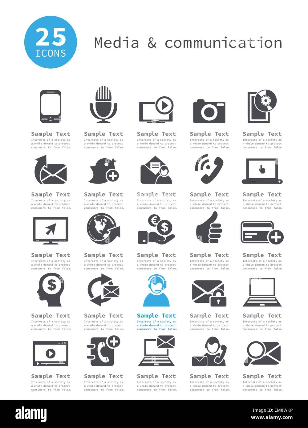 Tv communication Stock Vector Images - Alamy