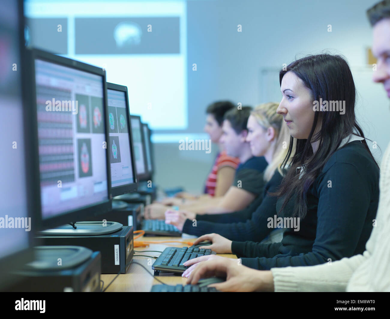 Workstations People High Resolution Stock Photography and Images - Alamy