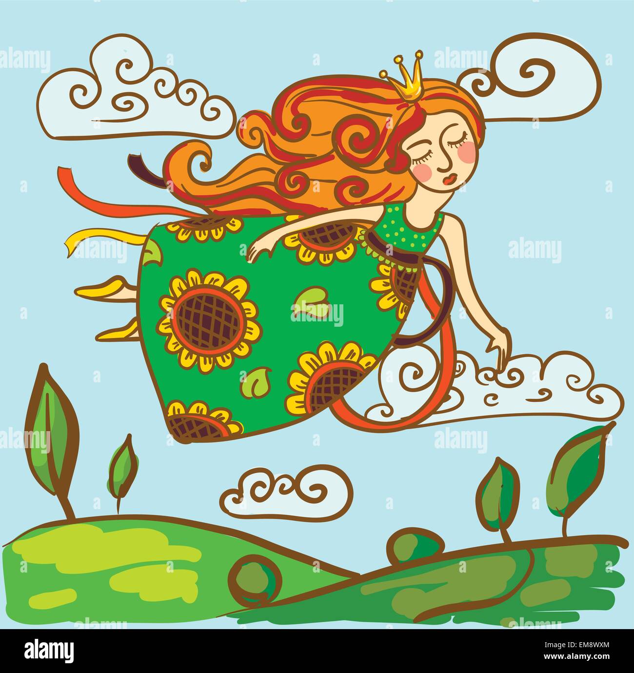 Princess s Stock Vector Images - Alamy