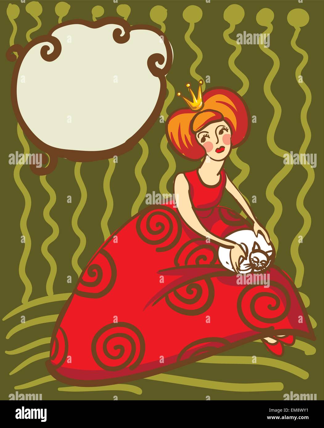 Cat princess hi-res stock photography and images - Alamy