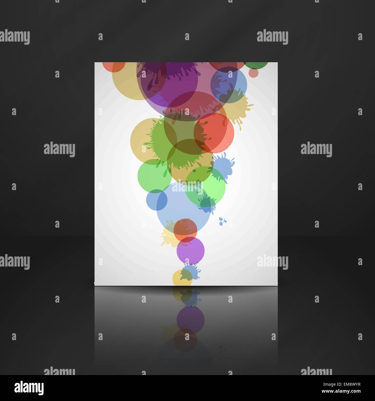 Background abstract messy colorful Stock Vector Images - Alamy