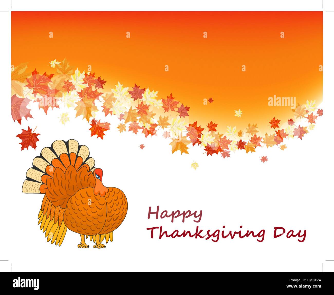Thanksgiving cartoons Cut Out Stock Images & Pictures - Alamy