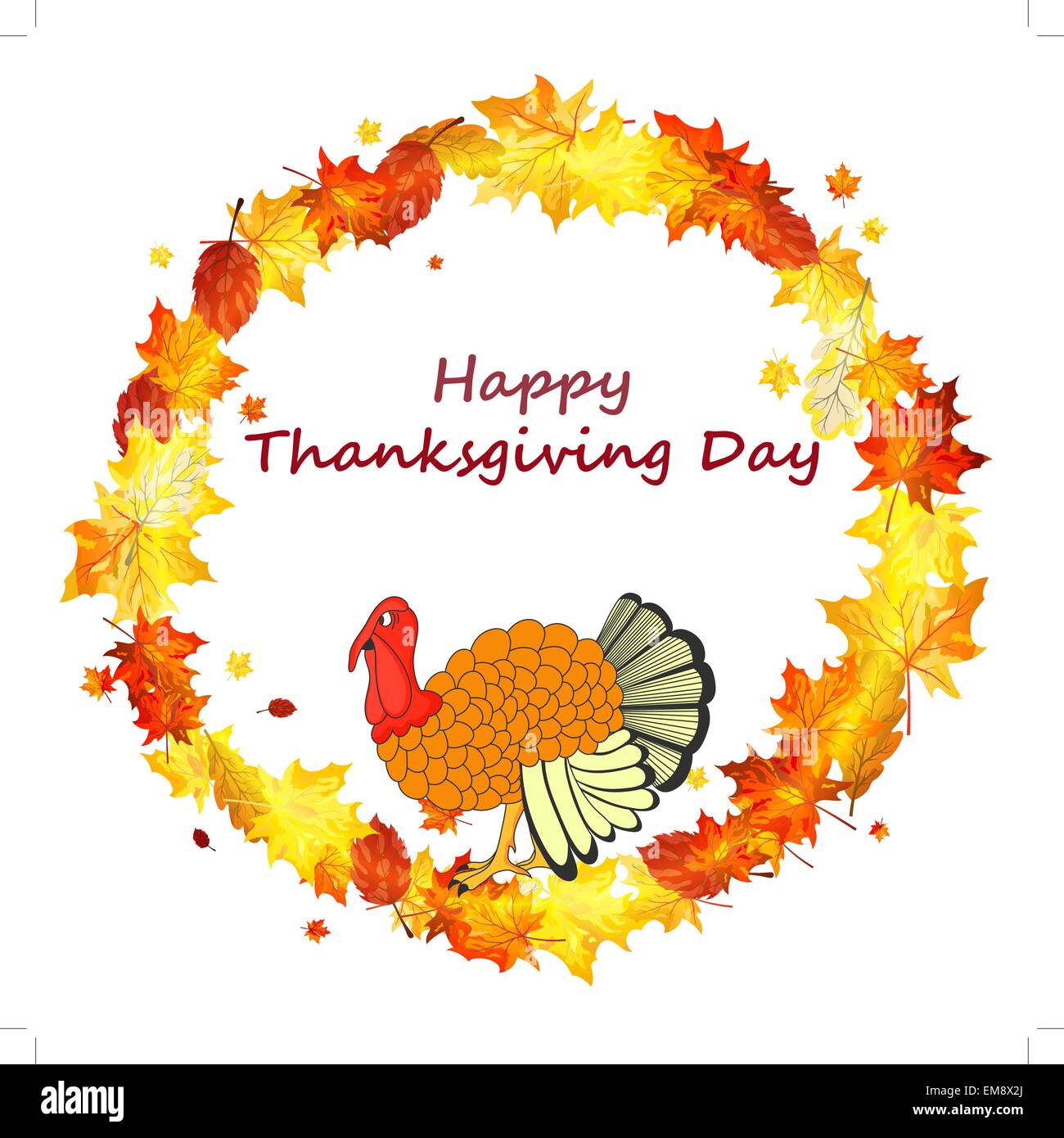 Thanksgiving symbols Stock Vector Images - Alamy