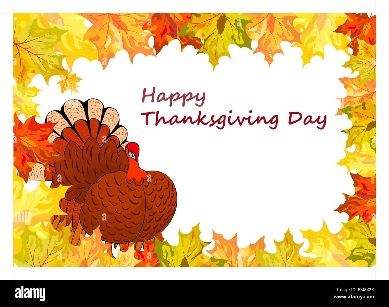 Thanksgiving symbols Stock Vector Images - Alamy