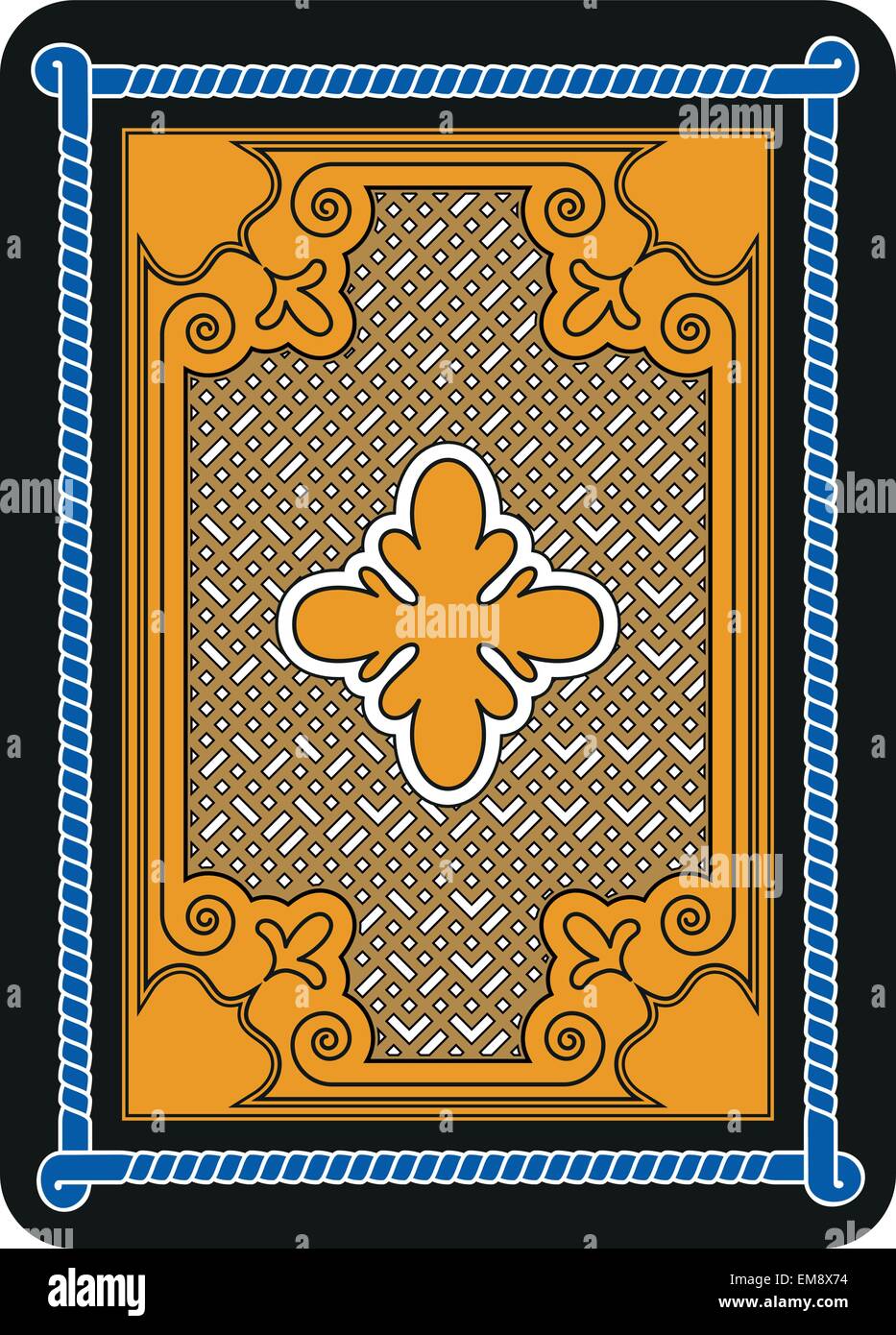 Card Back original design Stock Vector Image & Art - Alamy