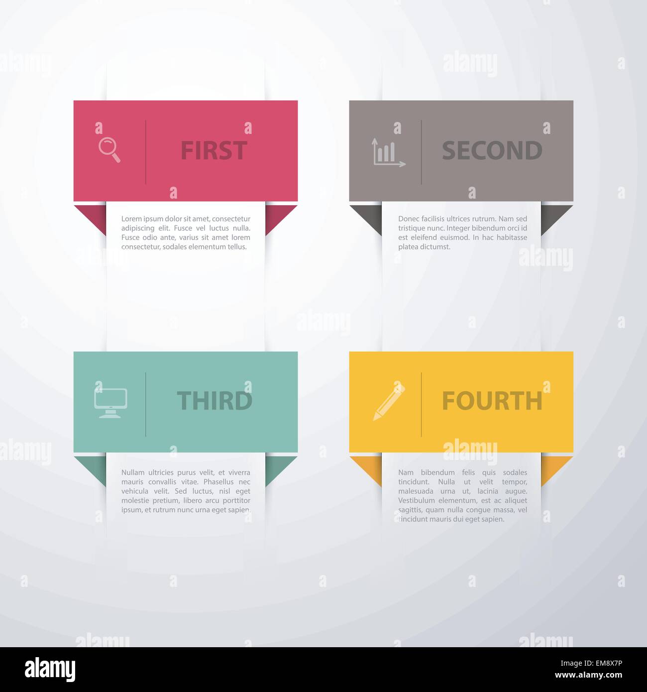 Back product Stock Vector Images - Alamy