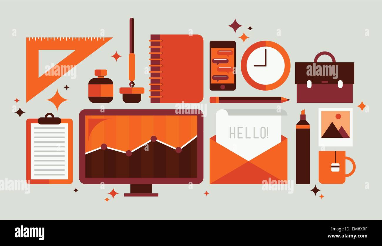 Daily organization Stock Vector Images - Alamy