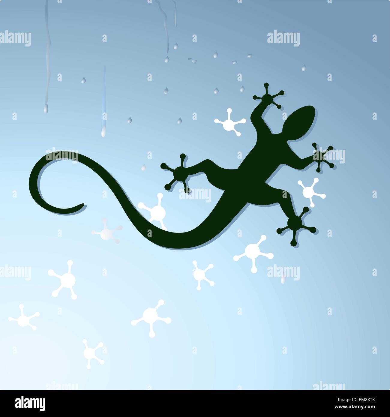 gecko to crawl Stock Vector Image & Art - Alamy