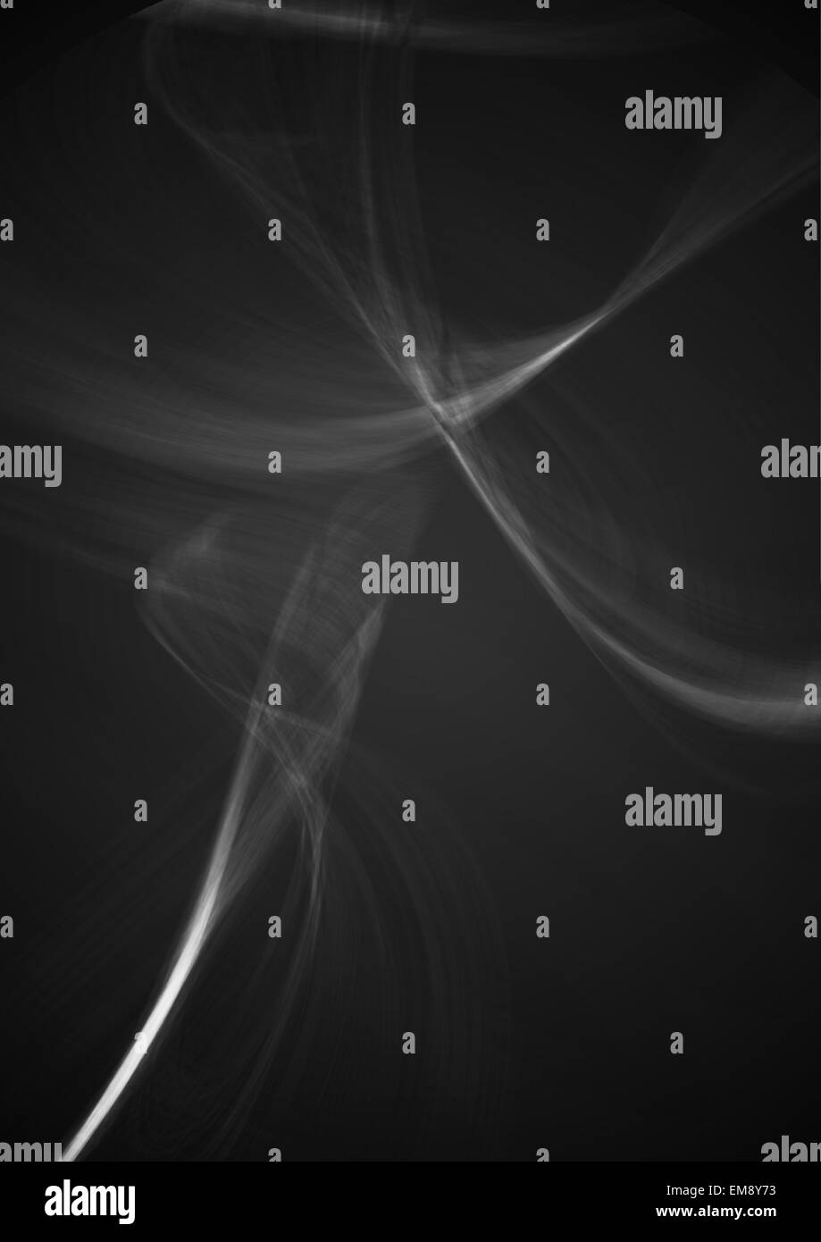 Black background abstract smoke Stock Vector Images - Alamy