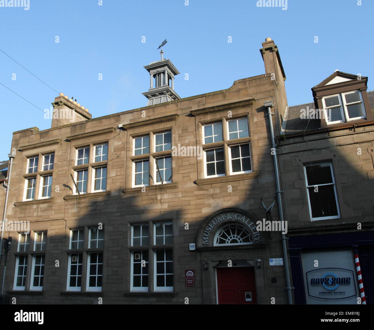Meffan Institute Forfar Angus Scotland April 2015 Stock Photo - Alamy