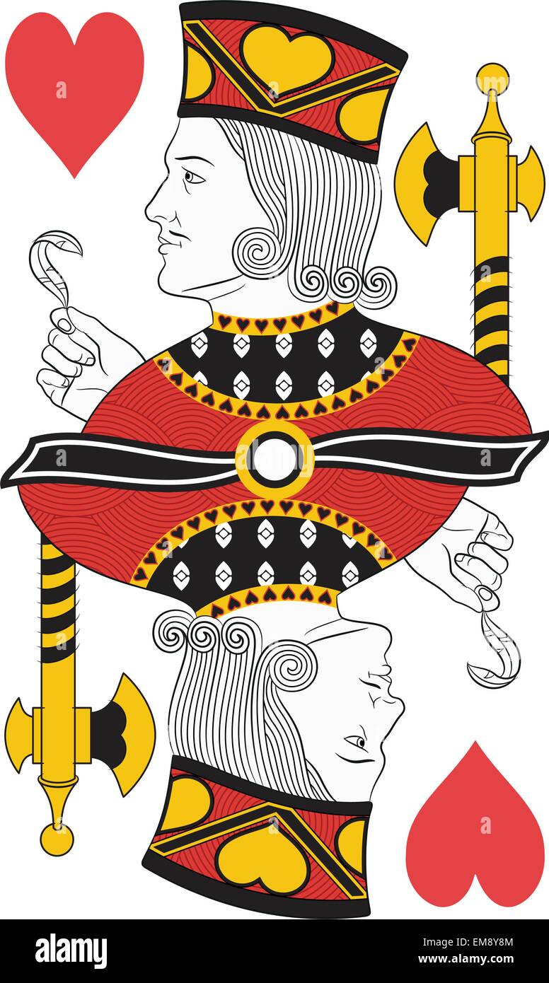 Jack of hearts playing card hi-res stock photography and images - Alamy