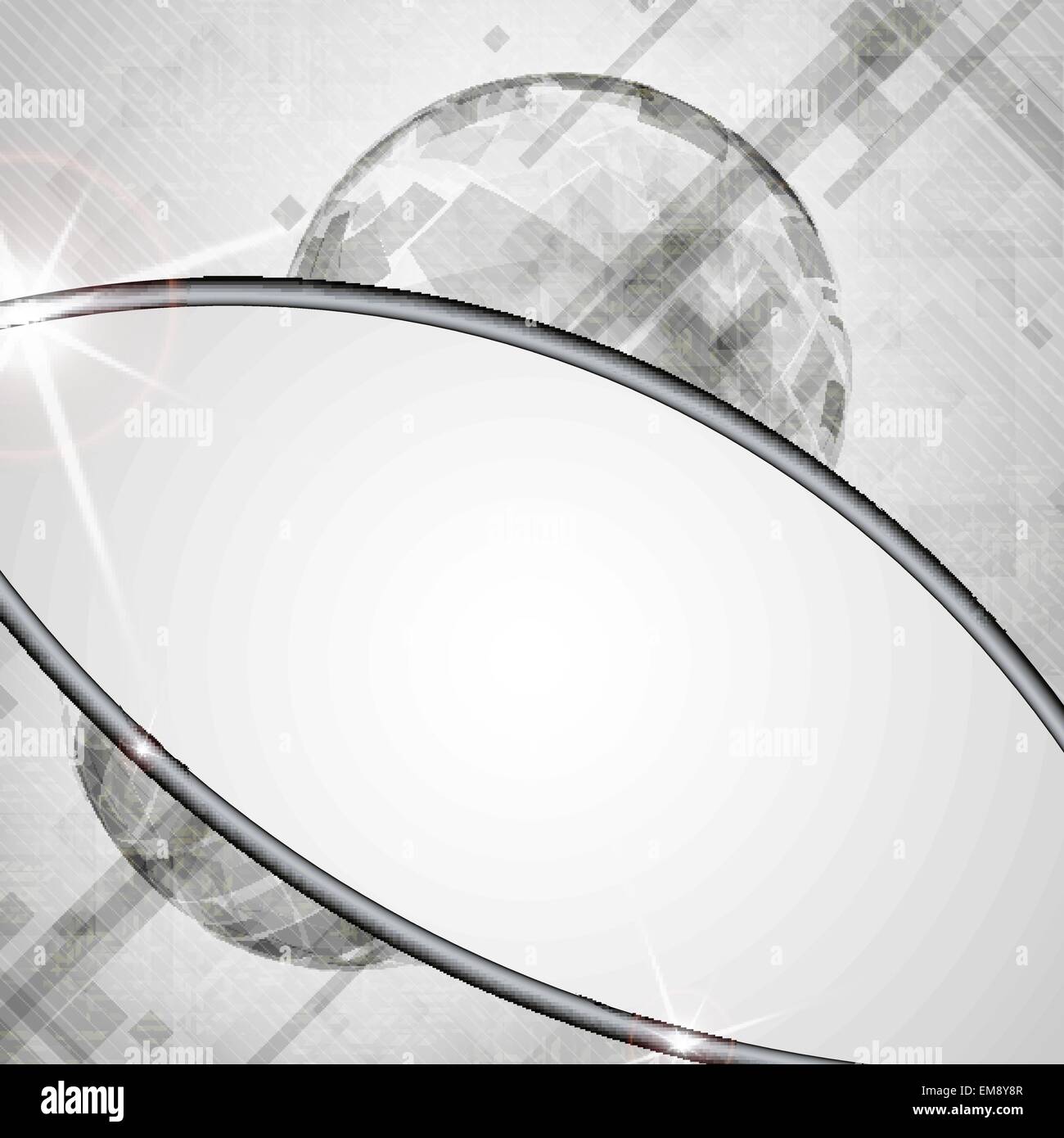 Gray Globe Design Stock Vector Image & Art - Alamy