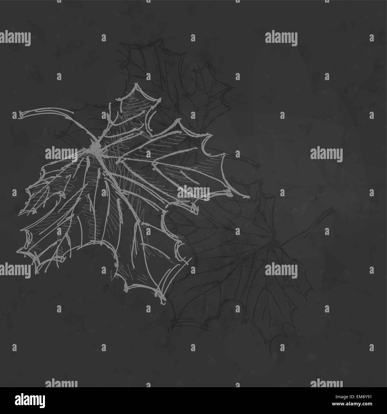 Hand Drawn Autumn Background Stock Vector Image & Art - Alamy