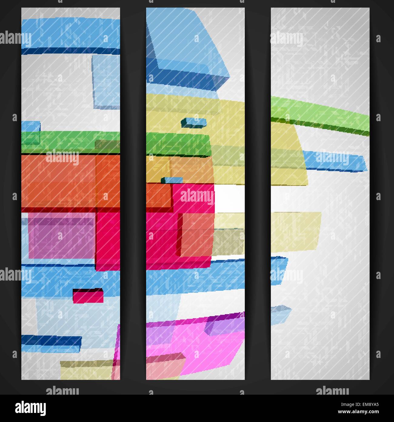 Abstract Rectangle Banner Stock Vector Image & Art - Alamy