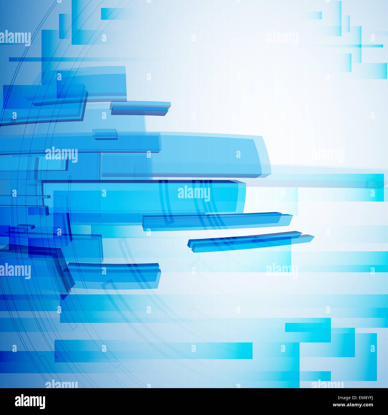 Blue abstract paintings hi-res stock photography and images - Alamy