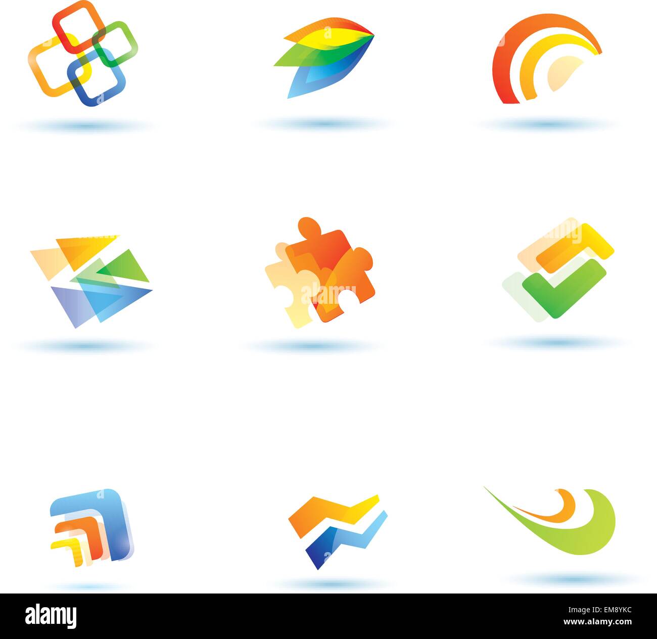 Business icons hi-res stock photography and images - Alamy