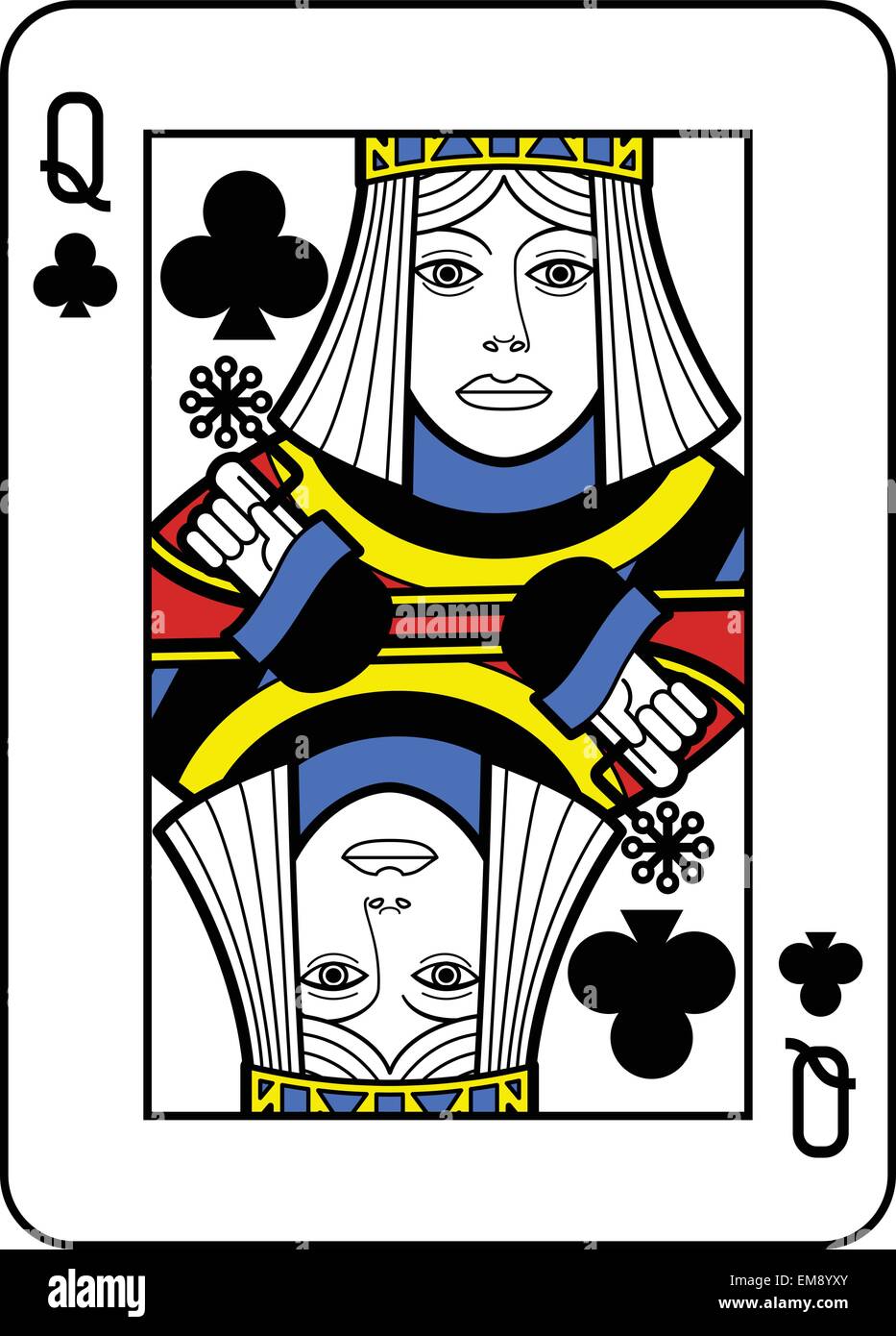 Queen card hi-res stock photography and images - Alamy