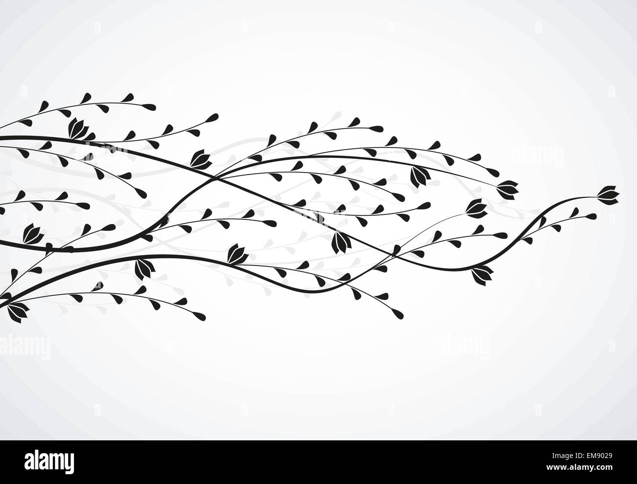 Branch pattern Stock Vector Images - Alamy