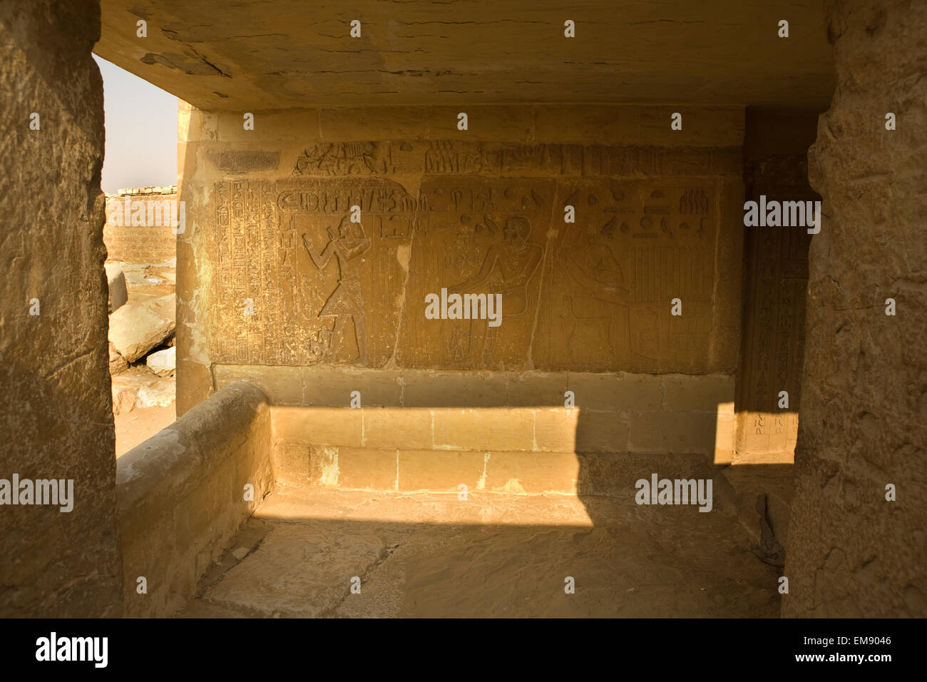 Saqqara is a vast burial ground serving as the necropolis for the ...