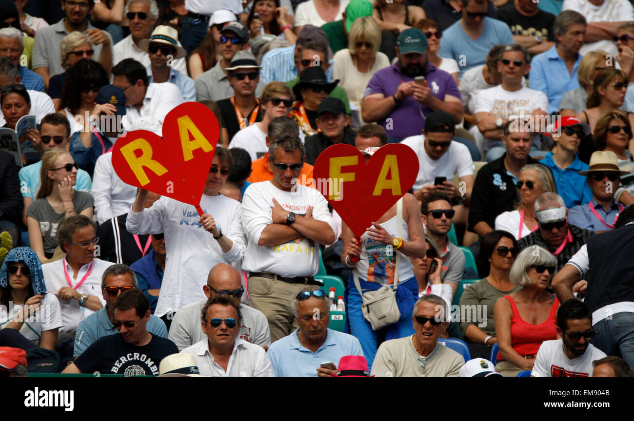 Monte Carlo, Monaco. 17th Apr, 2015. Monte Carlo, Monaco Fans at the ...