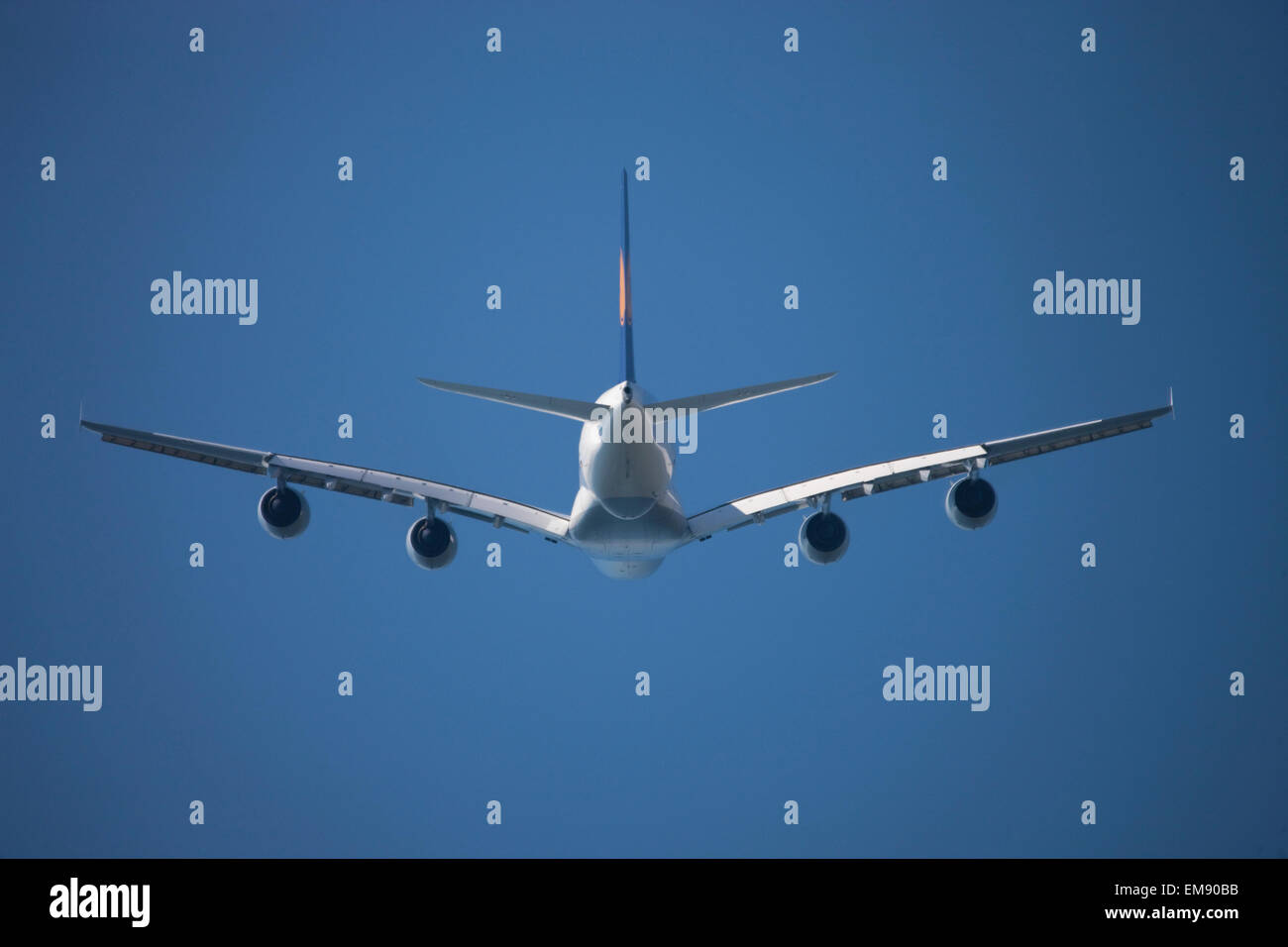 Airbus a380 rear view hi-res stock photography and images - Alamy