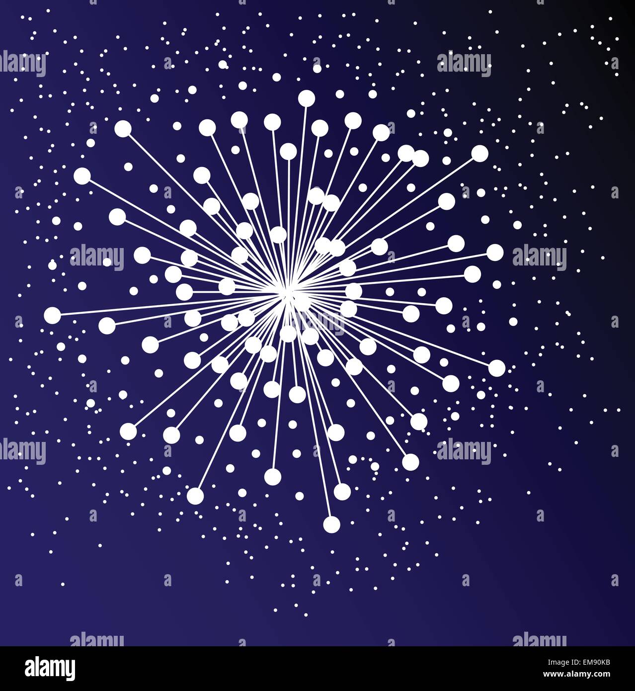 Abstract firework explosion Stock Vector Images - Alamy