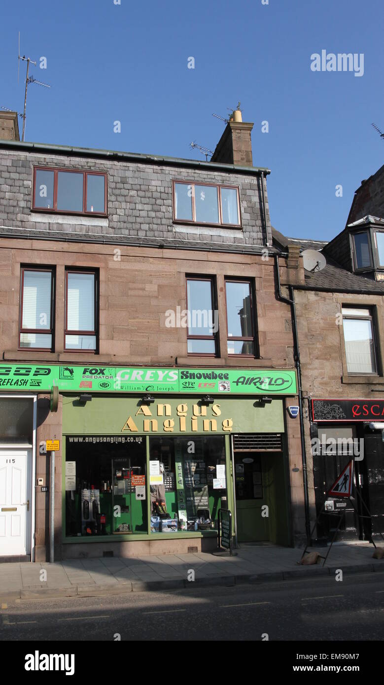 Exterior of Angus Angling Forfar Scotland April 2015 Stock Photo - Alamy