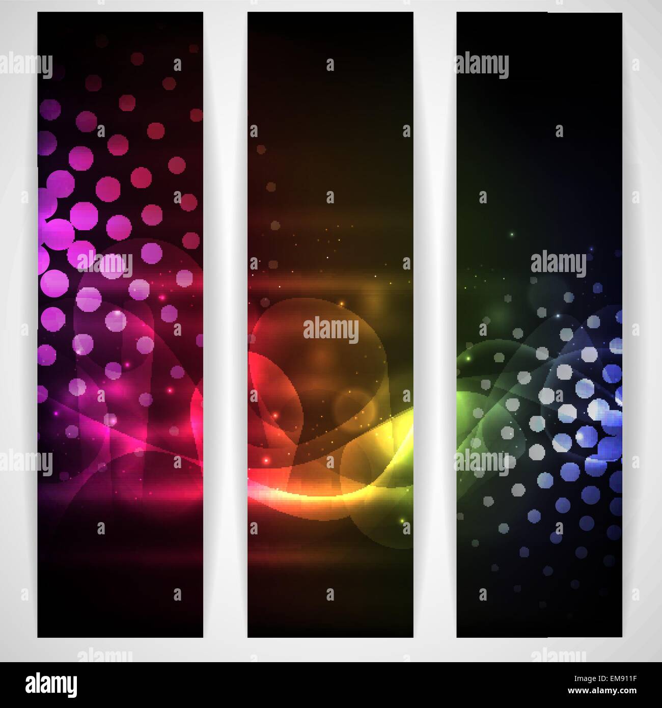 Abstract Colorful Banner Stock Vector Image & Art - Alamy