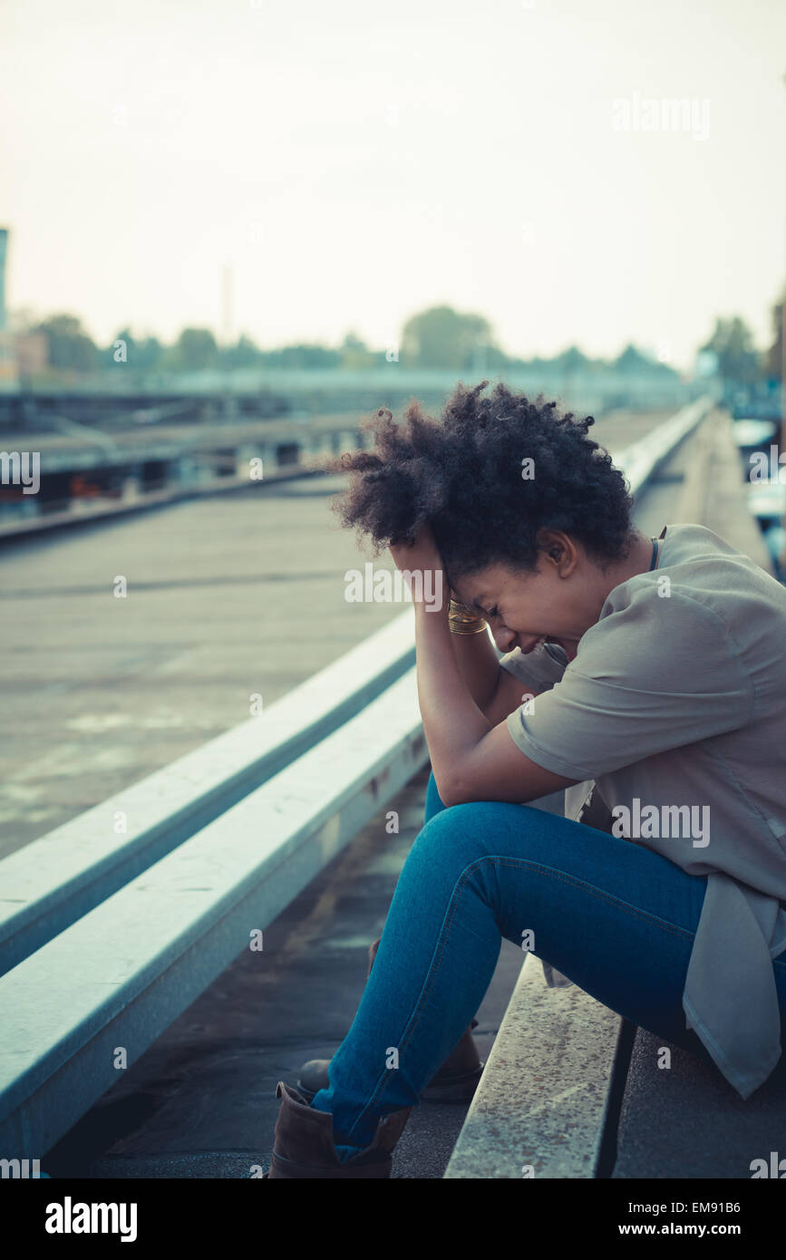 Laughing with head hi-res stock photography and images - Alamy