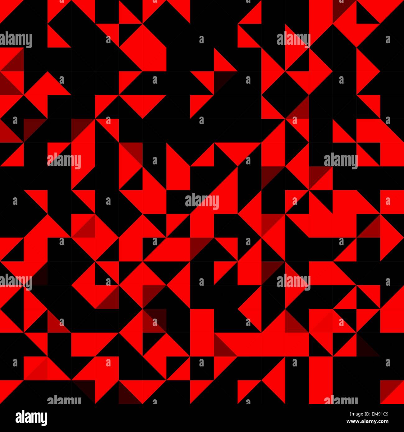 Abstract digital pixel art Stock Vector Images - Alamy