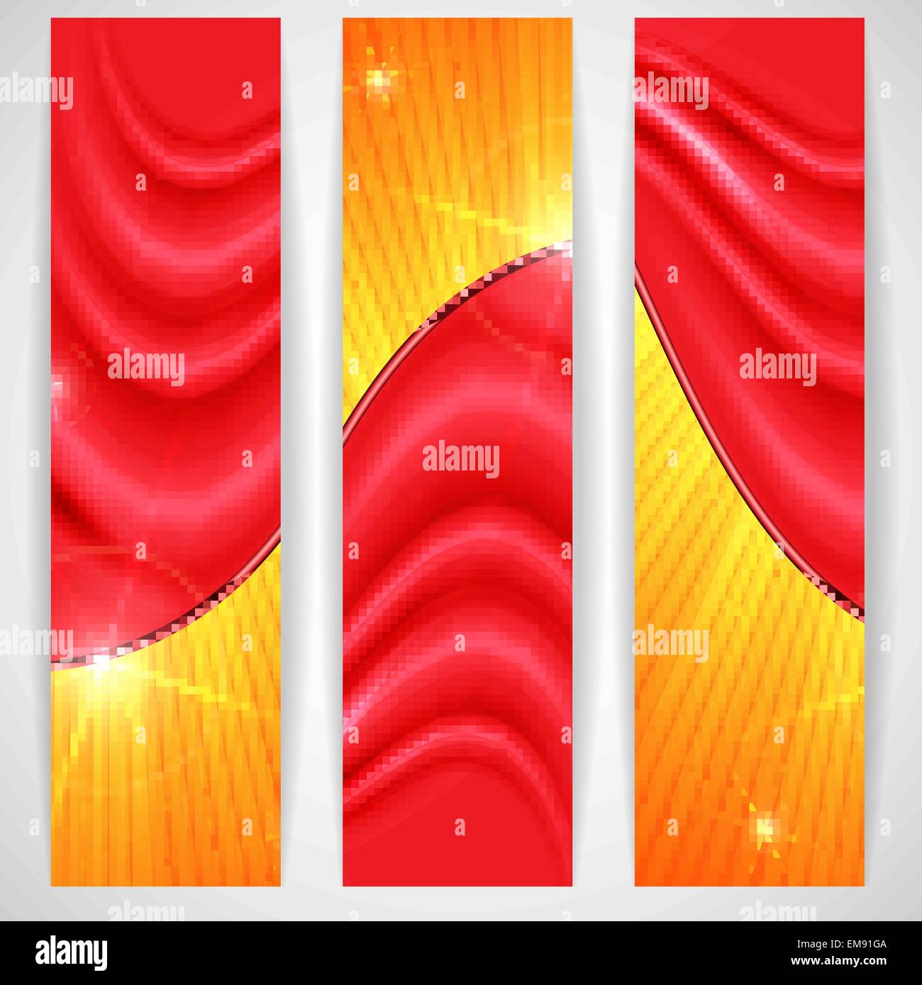 Abstract Colorful Banner Stock Vector Image & Art - Alamy