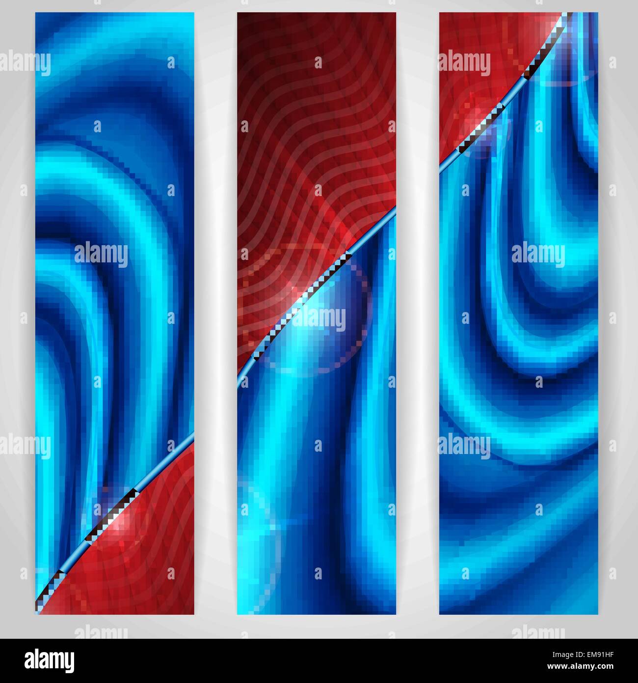 Abstract Colorful Banner Stock Vector Image & Art - Alamy