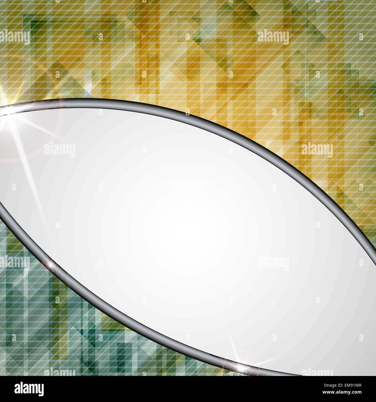 Abstract Yellow Rectangle Shapes Background Stock Vector Image & Art ...