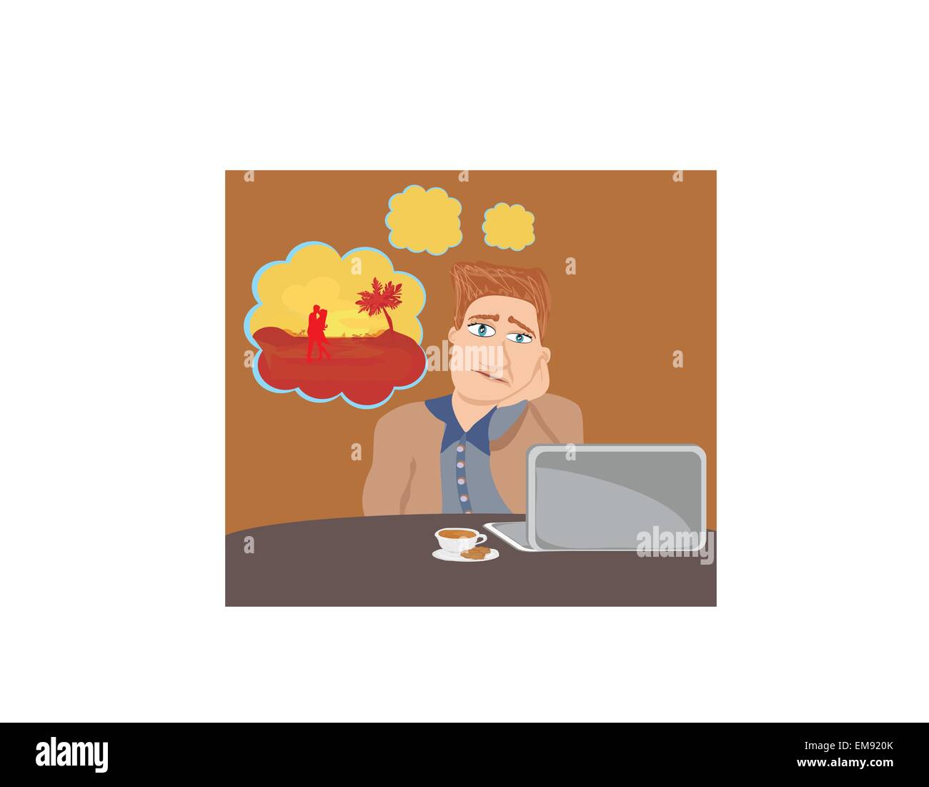 Portrait worker man woman staff Stock Vector Images - Alamy