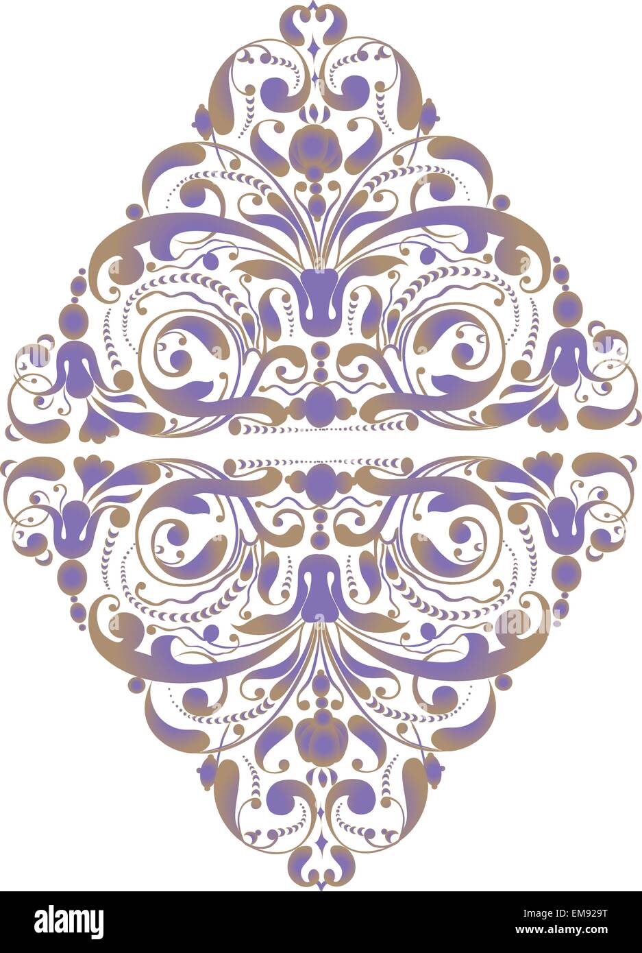 Seventies interior decoration Stock Vector Images - Alamy