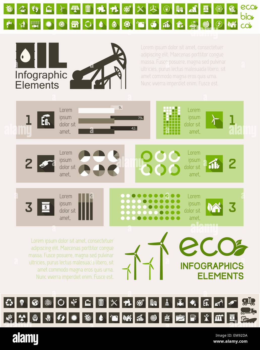 Oil Industry Infographic Template Stock Vector Image & Art - Alamy