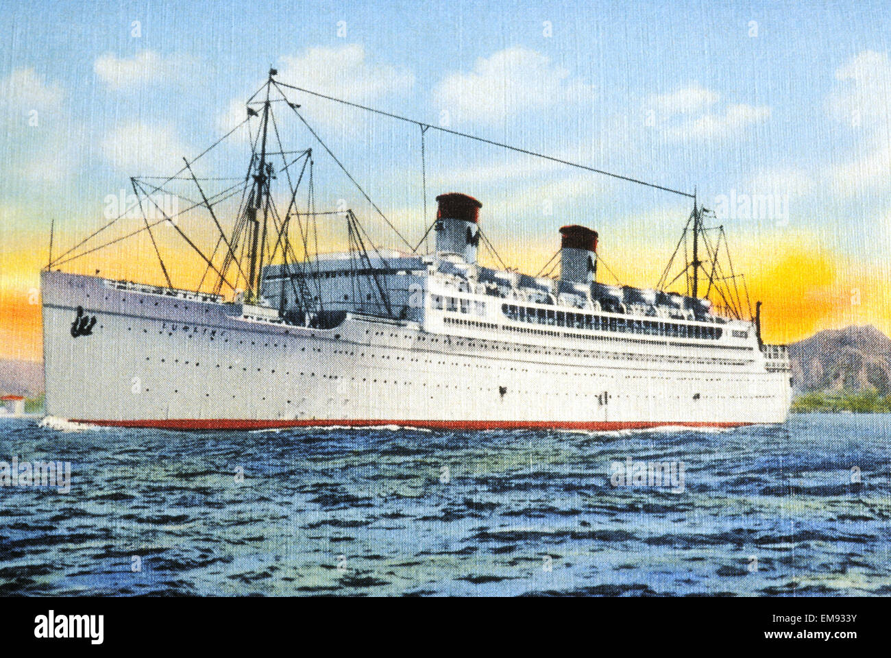 Hawaii tourism 1930 hi-res stock photography and images - Alamy