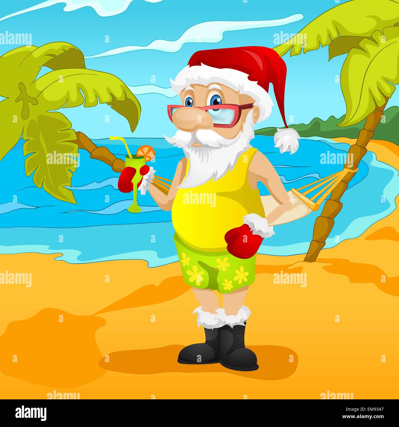 Claus wave Stock Vector Images - Alamy
