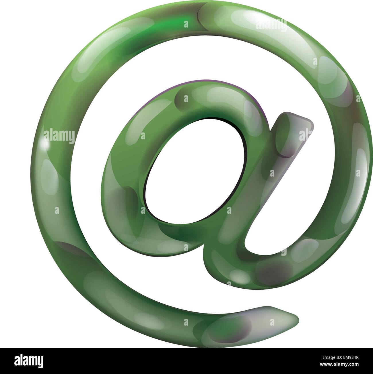 Email icon Stock Vector Images - Alamy