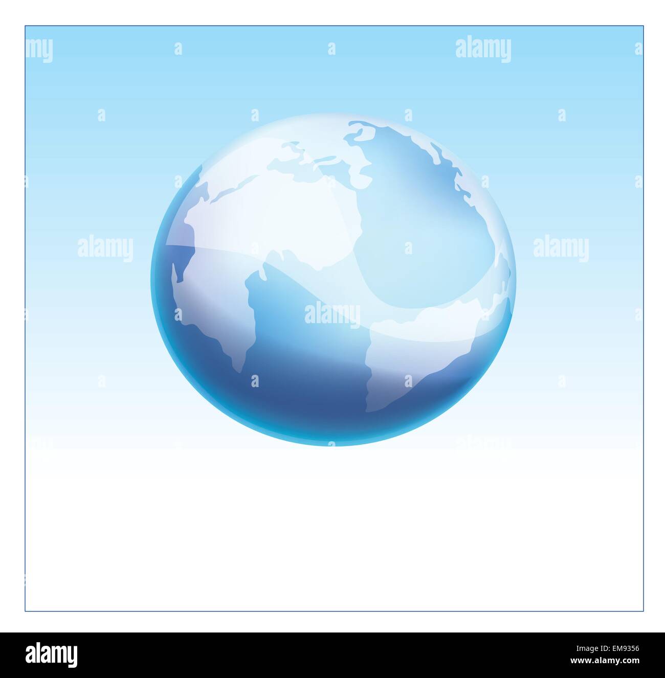 Simple earth globe icon Stock Vector Images - Alamy