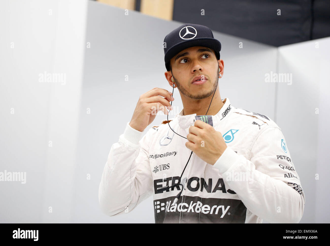 Lewis hamilton 2015 bahrain hi-res stock photography and images - Alamy