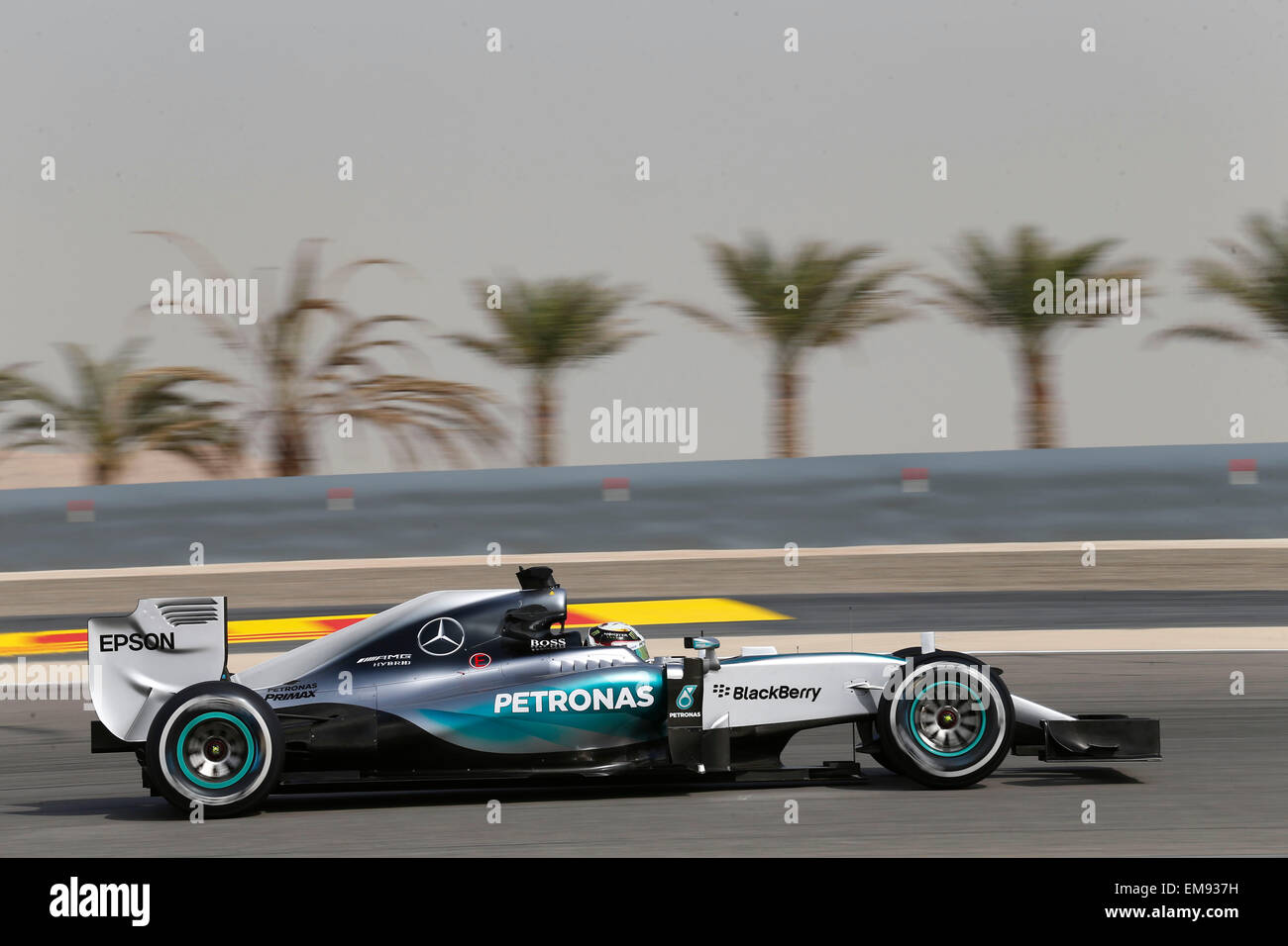 Lewis hamilton 2015 bahrain hi-res stock photography and images - Alamy