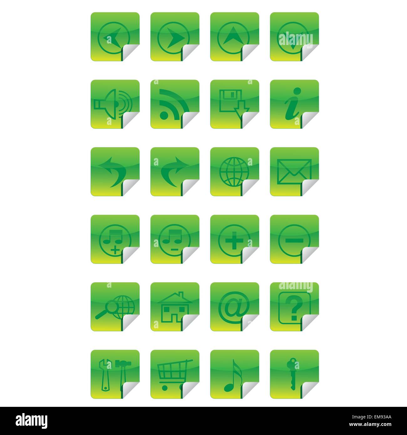 Icon social Stock Vector Images - Alamy