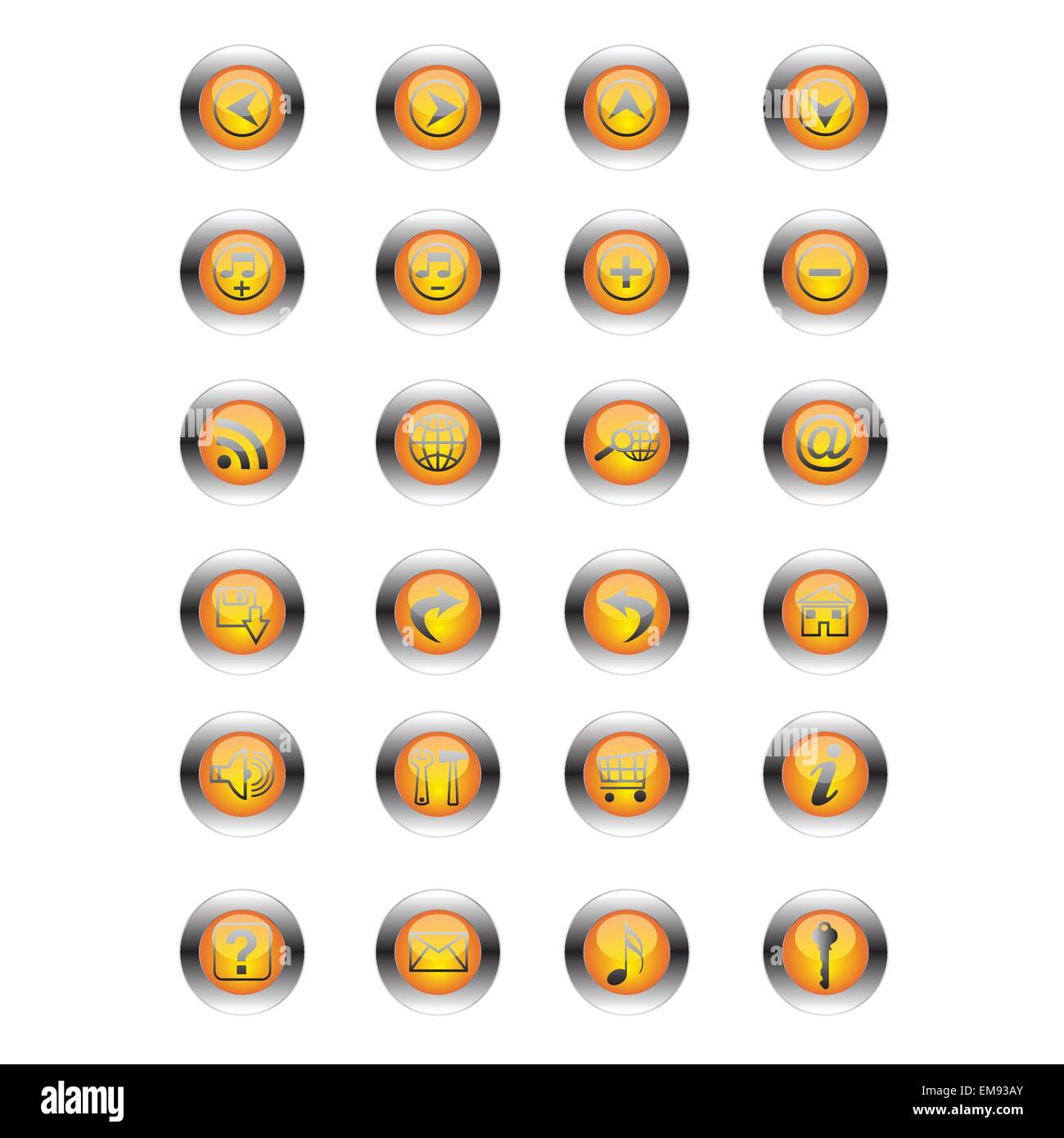 internet icon, social media icon set Stock Vector Image & Art - Alamy