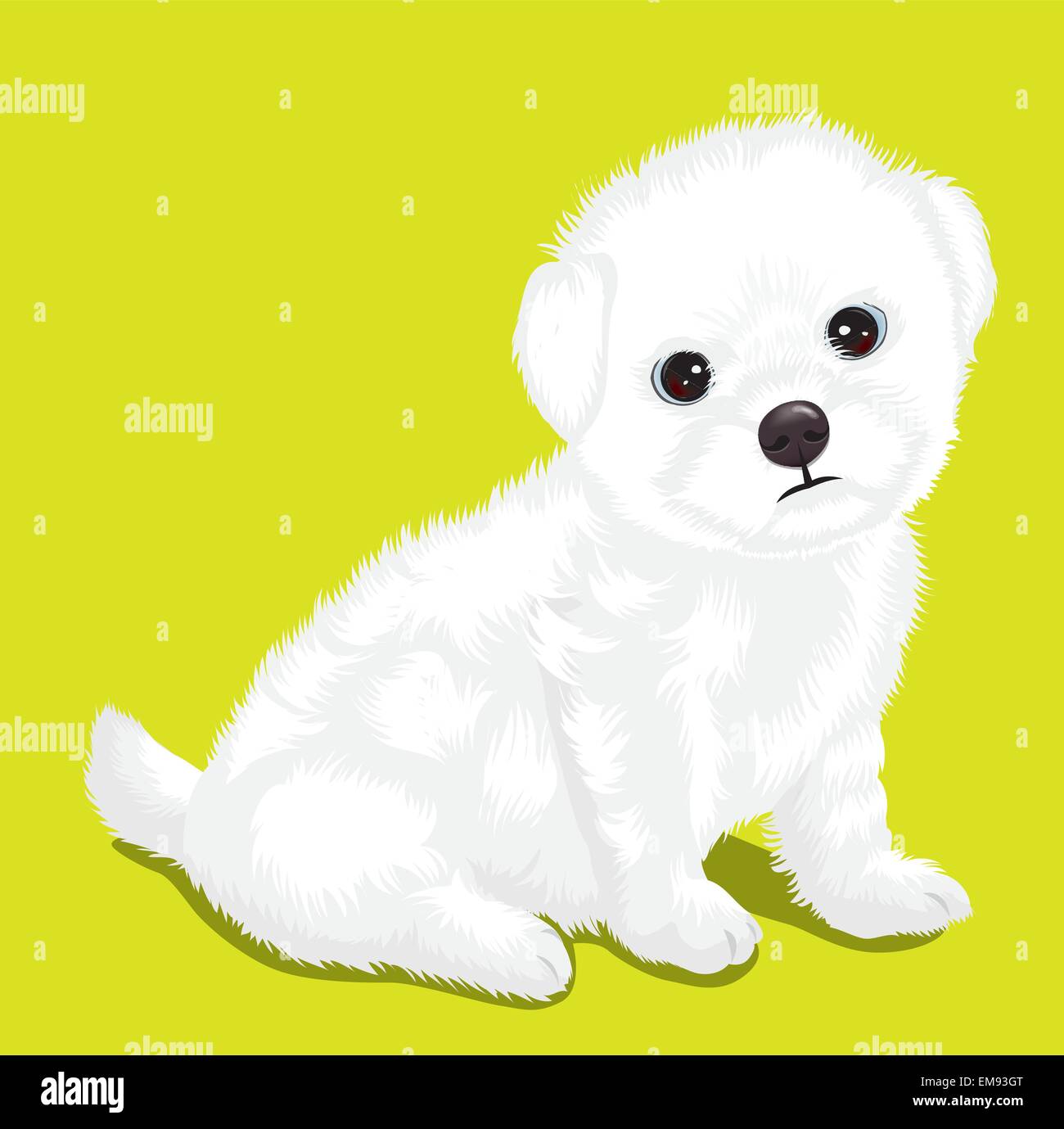 Vector illustration of Cartoon Dog Stock Vector Image & Art - Alamy
