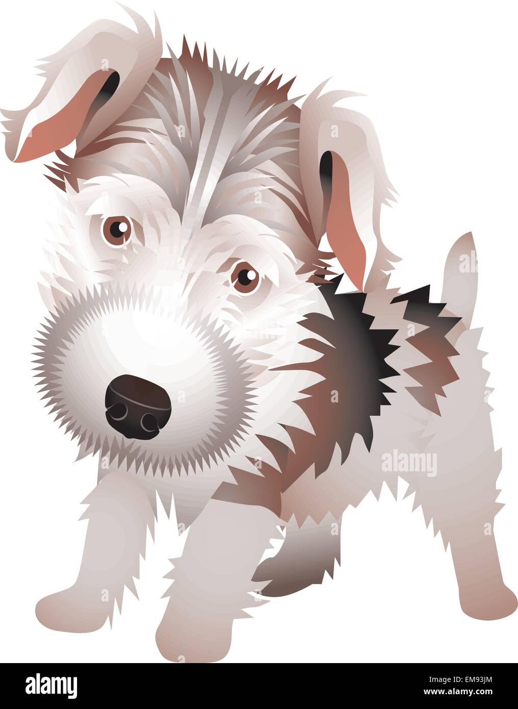 Vector illustration of Cartoon Dog Stock Vector Image & Art - Alamy