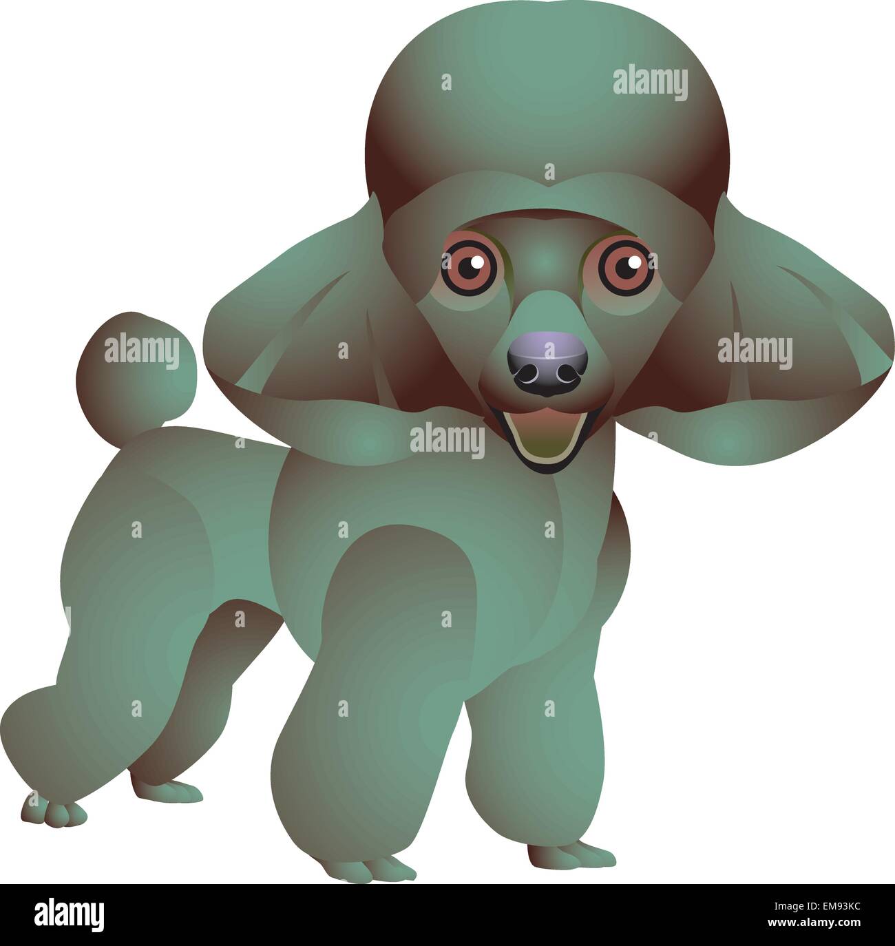 Vector illustration of Cartoon Dog Stock Vector Image & Art - Alamy