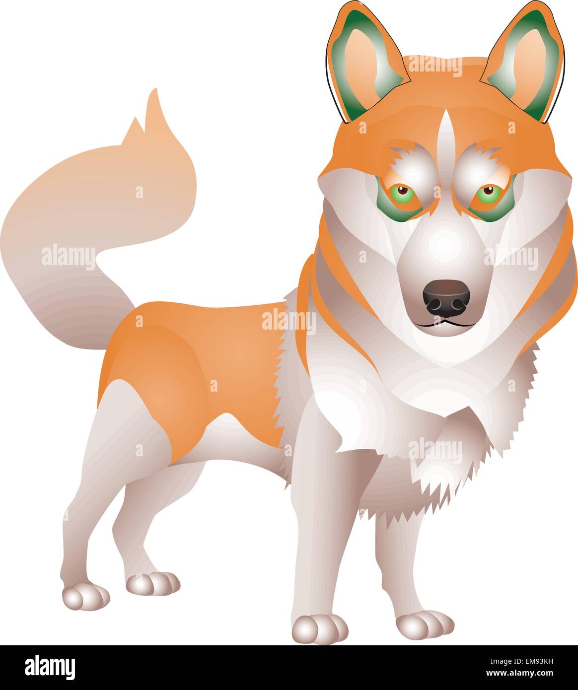 Vector illustration of Cartoon Dog Stock Vector Image & Art - Alamy