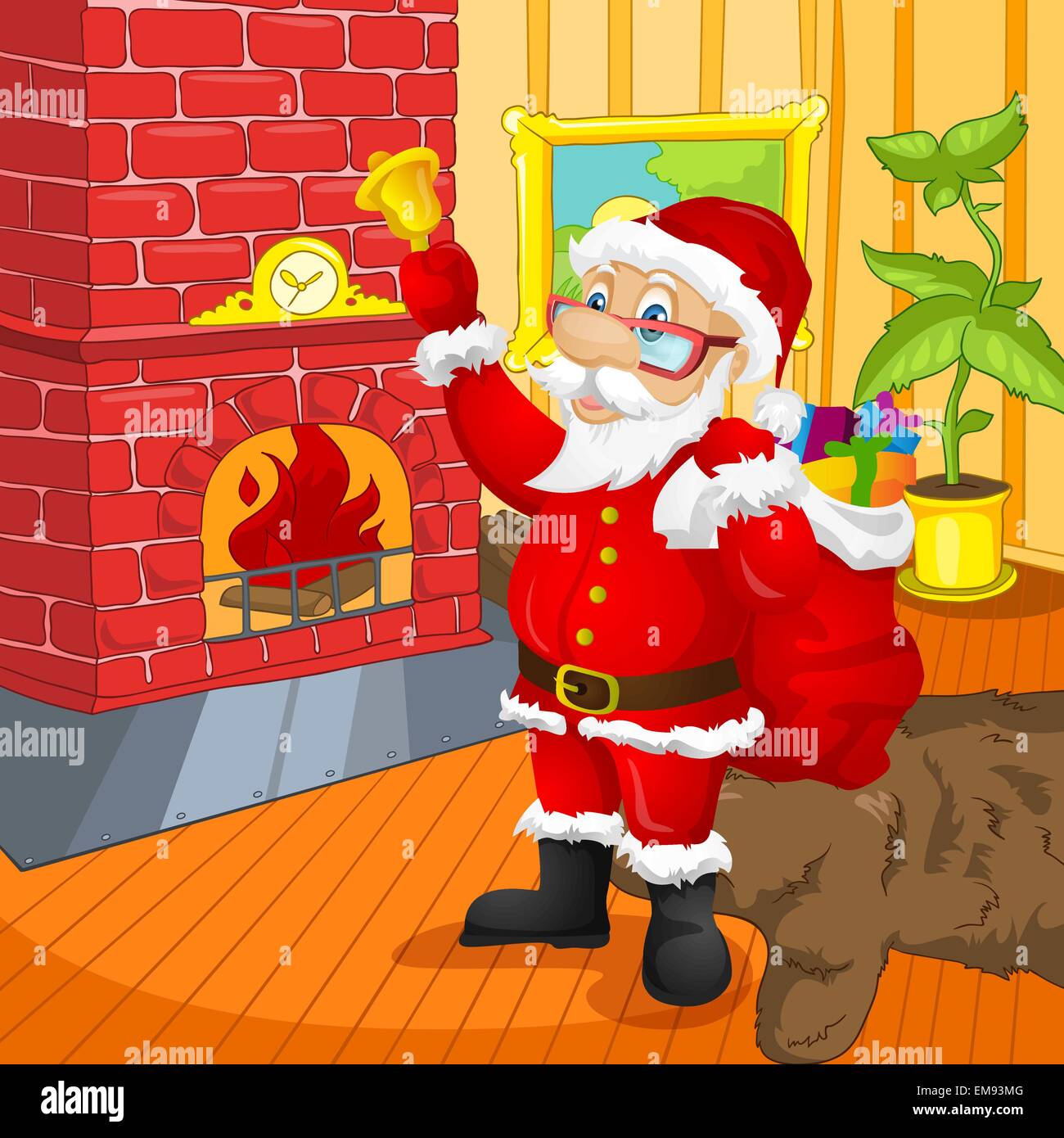 Character santa claus hi-res stock photography and images - Alamy